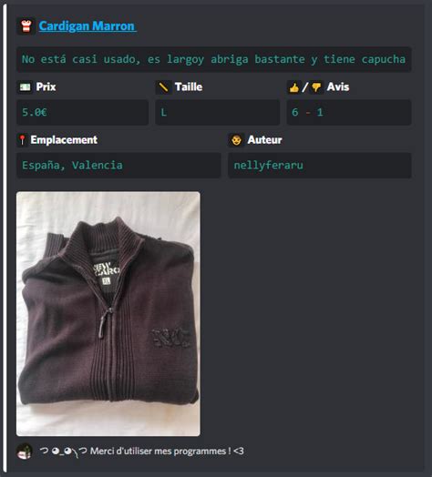 GitHub 2spy Vinted Discord Bot Un BOT Vinted Totalement Gratuit Il Vous Permettra De Faire