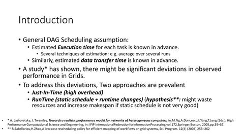Ppt Stochastic Dag Scheduling Using Monte Carlo Approach Powerpoint Presentation Id2241639