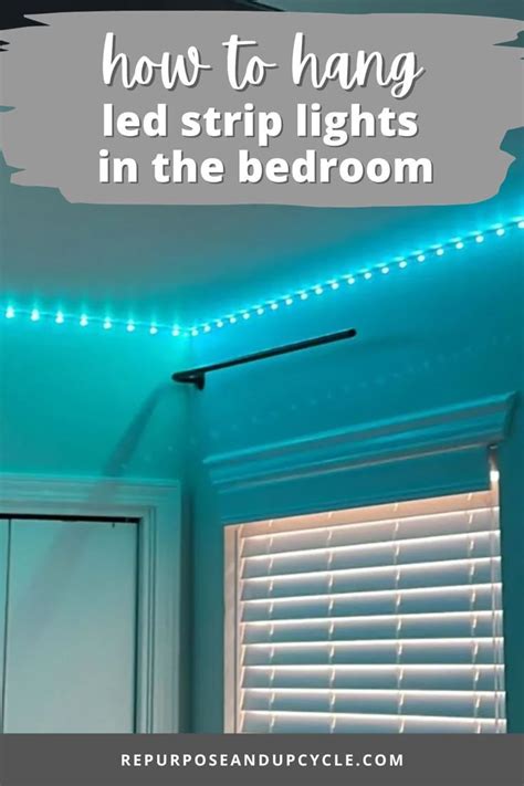 How To Hang LED Lights In The Bedroom Step By Step Guide