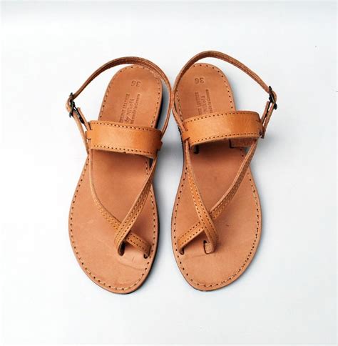 Women Sandal In Natural Brown Color Made With 100 Genuine Leather