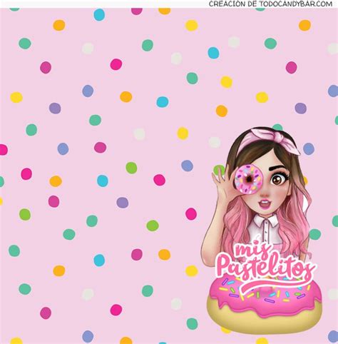 Mis Pastelitos Kit Imprimible Todo Candy Bar