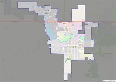 Map Of Marathon City Village Thong Thai Real