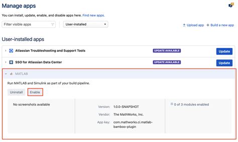Unable To Add MATLAB As A Capability Bamboo Atlassian Documentation Unable To Add MATLAB As A Capability Bamboo Atlassian Documentation