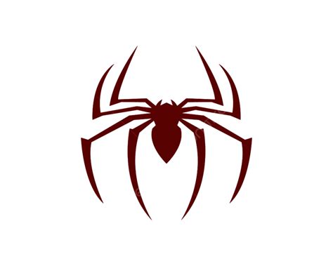 Spiders Silhouette Png Free Spider Logo Template Vector Icon Illustration Design Horror