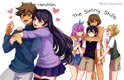 Basil Sunny Aubrey Kel Mari And More Omori Drawn By Crazyanime Danbooru