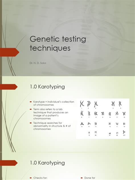 Genetic Testing Techniques 2024 Download Free Pdf Dna Sequencing Dna Microarray