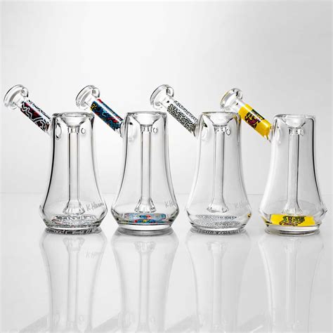 Glass Bubbler Bongs From K Haring Glass
