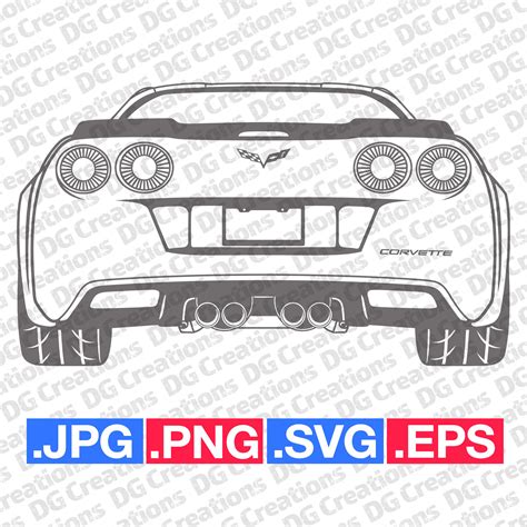 Corvette Body Template