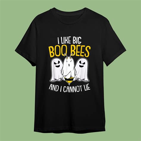 I Like Big Boo Bees Lazy Diy Halloween Costume Pun Humor Men T Shirt