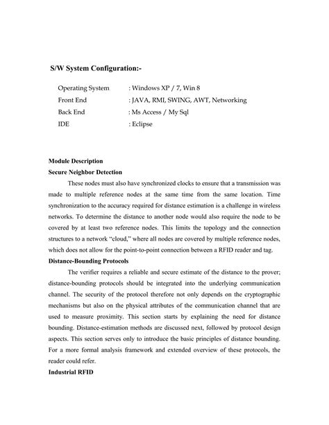 Distance Bounding Doc