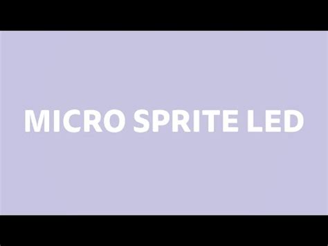 Micro Sprite LED - kaufen bei Galaxus