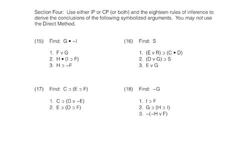 Solved Section Four Use Either Ip Or Cp Or Both And The