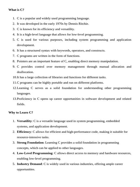 Introductiontoc Pdf C Programming Language Computer Programming
