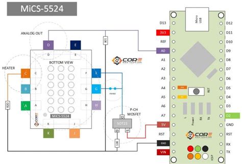 Mics 5524 Mics 6814 Sgxsensortechwiring Diagram Schemematics