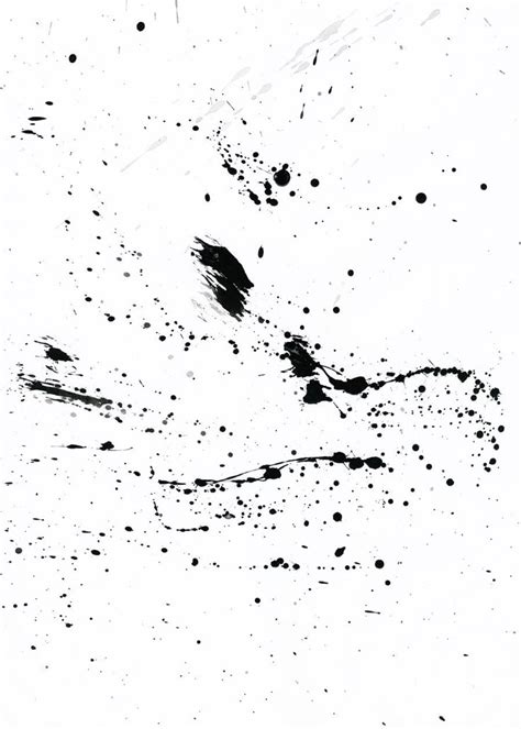 Ink Splatter Texture Graphic Design