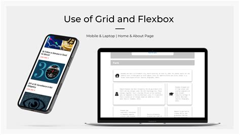 Html5 Css3 Js Full Blog Style Website On Behance