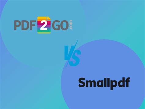 Pdf2go Vs Smallpdf Pdf Tool Review