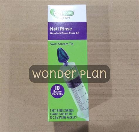 Wonder Plan Ezy Dose Neti Rinse Sinus Kit 108130 Lazada