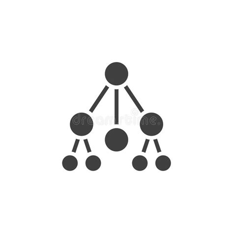 A Branching Diagram With Code Node Vector Icon Stock Vector