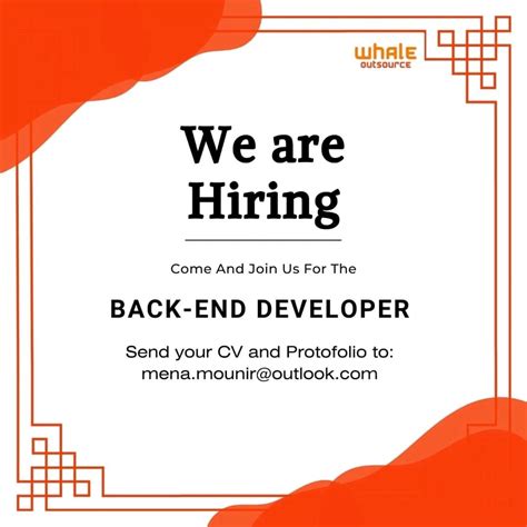 Backenddevelopers Developerjob Developerjobs Developers Hiring Opportunity Vacancy