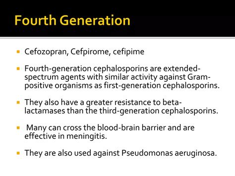 Class Cephalosporins 2 Pptx