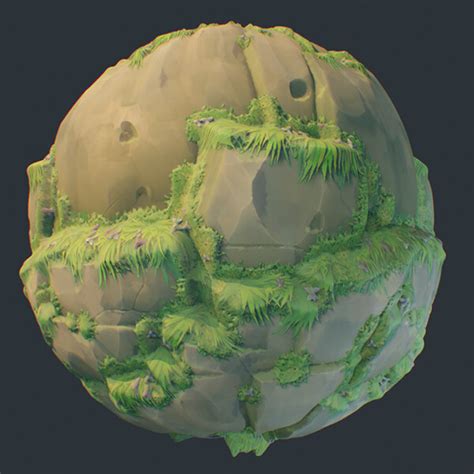 Nvector Forest Rock Substance Designer 2022