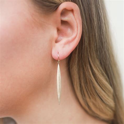 Long Blade Earrings By Victoria Cunningham Newtwist