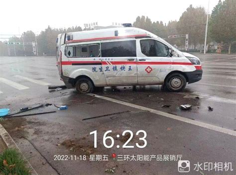 邢台123把救护车都撞翻了