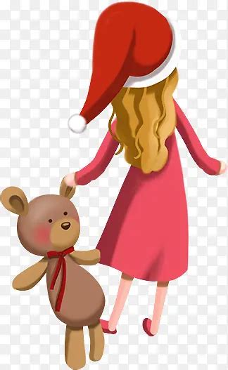 圣诞节卡通女孩和玩具png图片素材下载图片编号yxjzokgj 免抠素材网