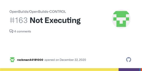 Not Executing · Issue 163 · Openbuildsopenbuilds Control · Github