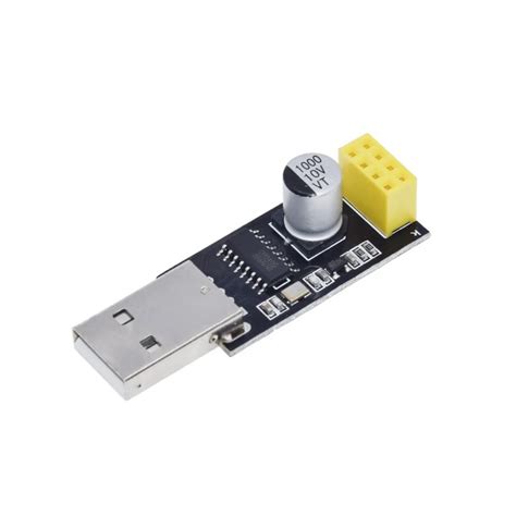 Esp01 Esp 01 โปรแกรมเมอร์อะแดปเตอร์ Usb เป็น Serial Esp8266 Ch340 Ttl Uart Aifrobotic Shopee