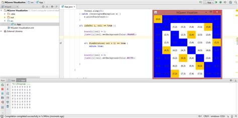 N Queen Visualizer Sample Java Program Quickgrid