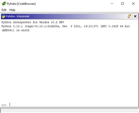 github dod cyber crime center pyhidra pyhidra is a python library that provides direct access