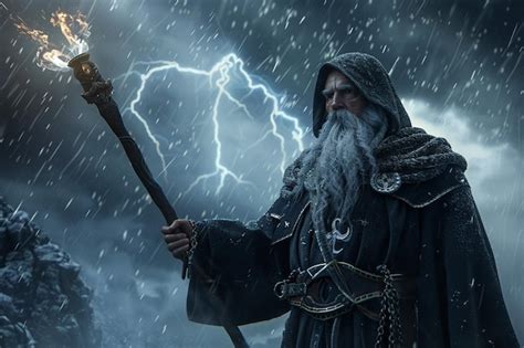 Step Into The World Of The Castle Wizard Where He Generative Ai