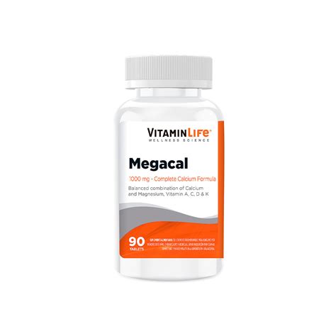 Vitaminlife Mega Calcio 1000 Vit D K 90 Comprimidos Farmacompara