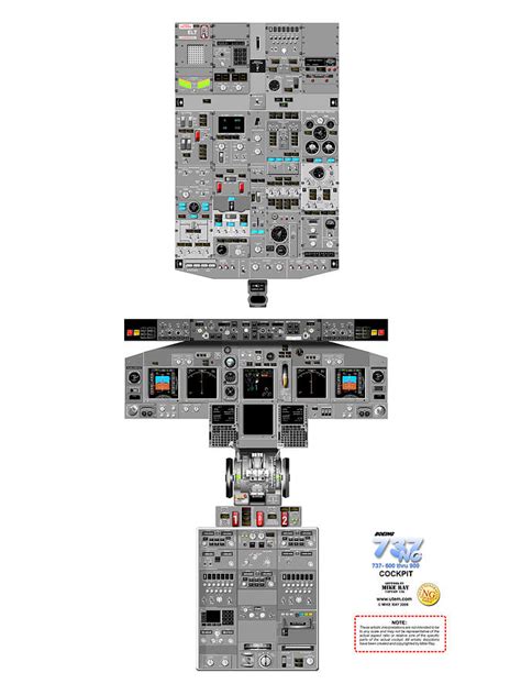 Boeing 737 Cockpit Layout