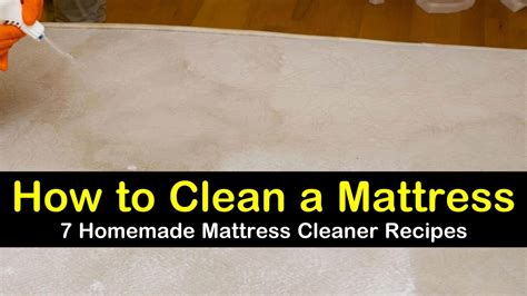 7 Homemade Recipes To Clean A Mattress