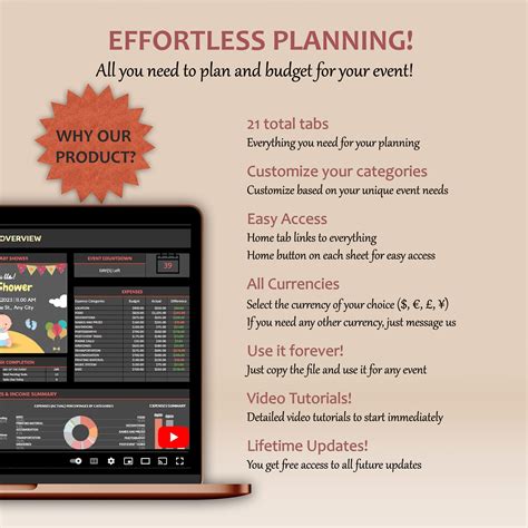 Excel Event Planner Template Excel Digital Event Planner Spreadsheet