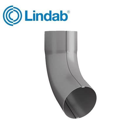 Lindab 87mm Gutter Pipe Bend Anthracite Compare With Buildbuddy