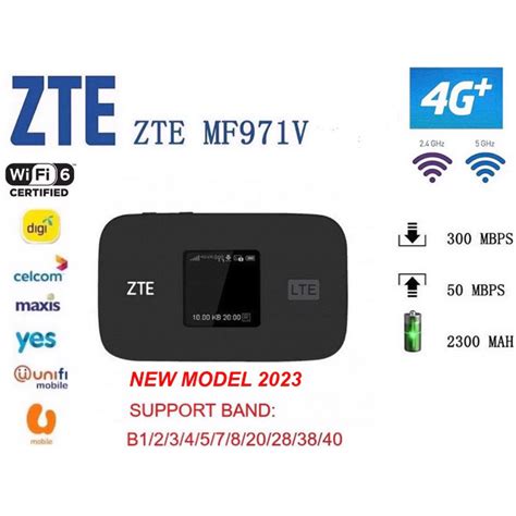 New Model Cant Modunlock Zte Mf V Mbps G Lte Cat Mobile Wifi Hotspot Router