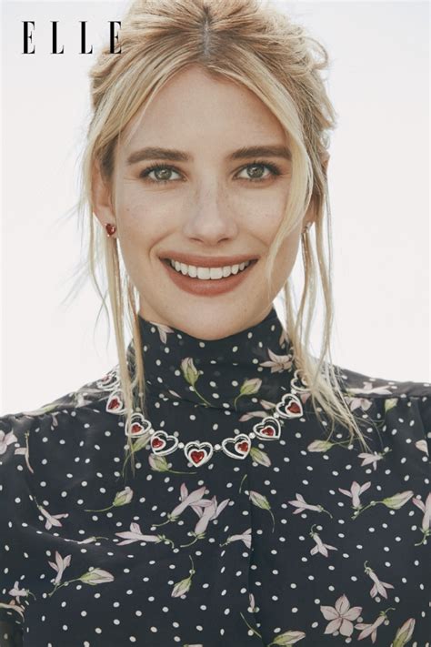 【專訪】emma Roberts：美國寵兒的美麗故事 Elle Hk
