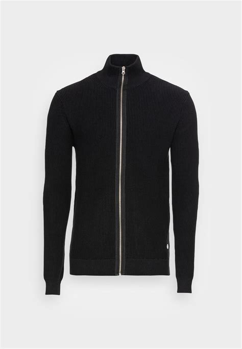 Indicode Jeans Tonny Cardigan Black Uk