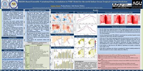 Pdf Skebs Based Ensemble Variational Data Assimilation In Wrf Model For The North Indian Ocean