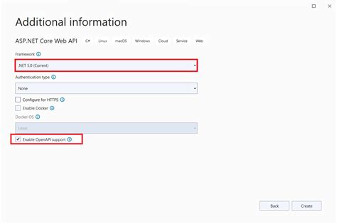 Aspnet Core 50 Create Api With Swaggeropenapi Specifications And