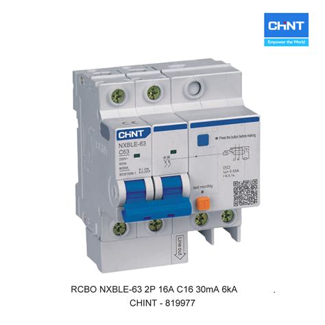 Rcbo Nxble 63 2p 16a C16 30ma 6ka