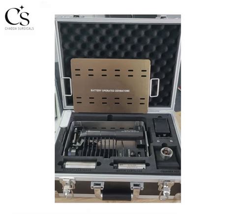 Battery Operated Skin Grafting Dermatome Set For Hospital At ₹ 580000 Piece In Mumbai