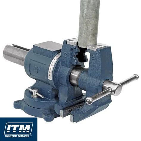 Itm Multi Purpose Bench Vice 125mm Cast Iron Collier And Miller