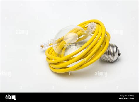 Clear Glass Incandescent Filament Bulb Analog Technology Stock Photo Alamy