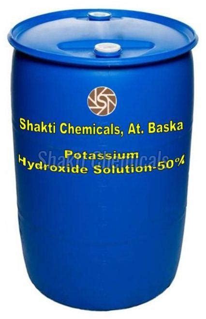 Potassium Hydroxide Solution Manufacturer Exporter From Panchmahal