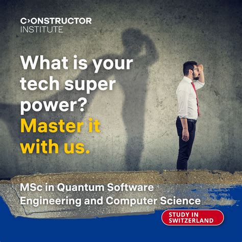 Constructor Institute Of Technology On Linkedin Quantum Software Engineering And Computer Science